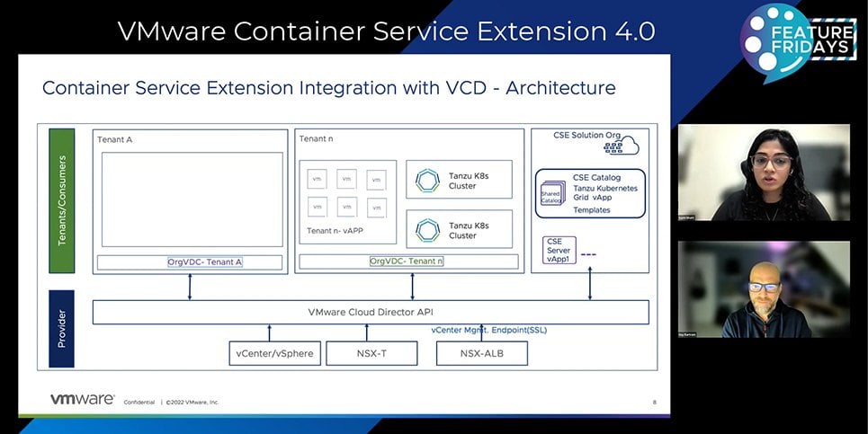 VMware Cloud Director Container Service Extension VMware Cloud Director Container Service Extension