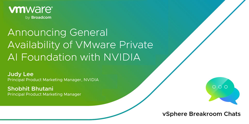 Vmware Private Ai Foundation With Nvidia