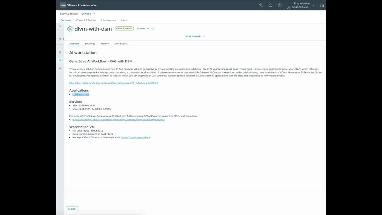 VMware Private AI Foundation with NVIDIA